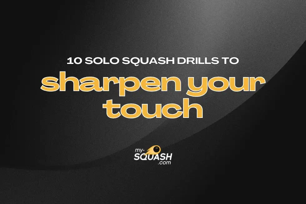 10 exercices de squash en solo pour affiner le toucher en 20 minutes