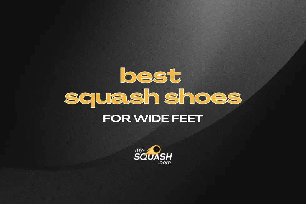 Les meilleures chaussures de squash pour les pieds larges