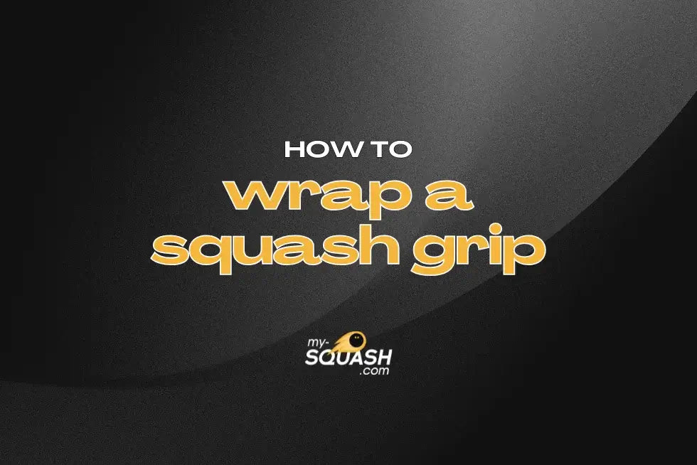 How to Wrap a Squash Grip Perfectly | Tight, Bubble‑Free Finish