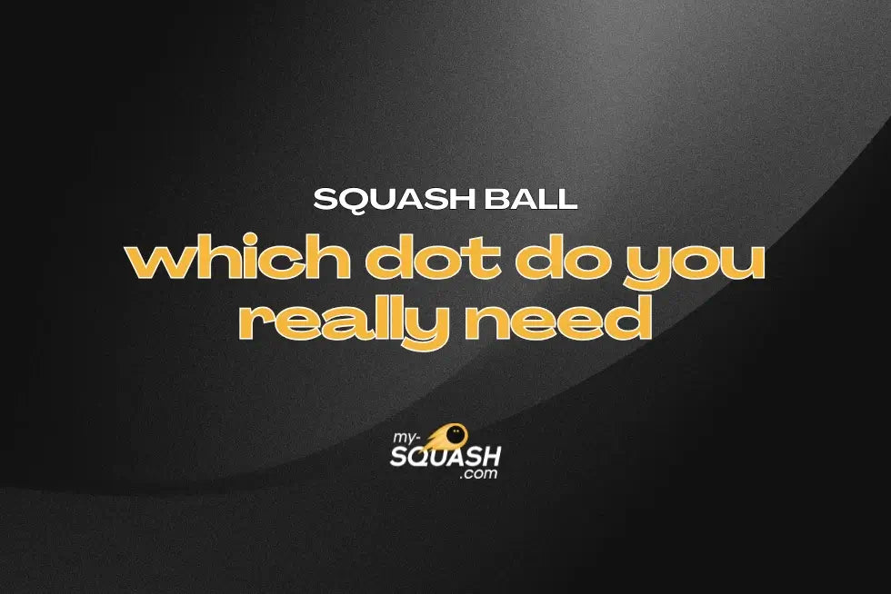 Squash Ball: Which Dot Do You Really Need?