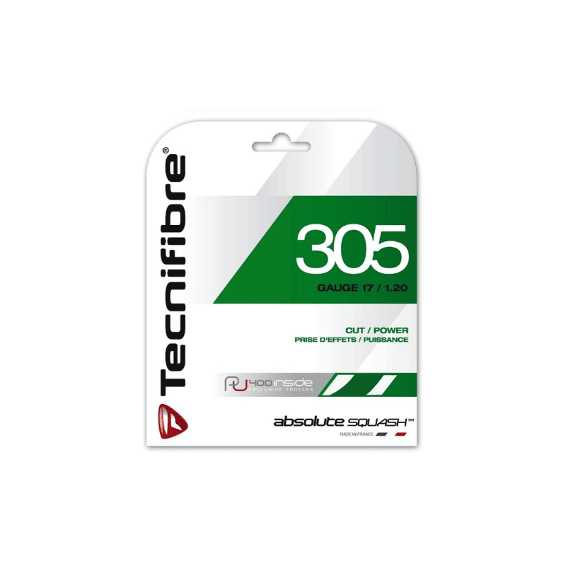 Tecnifibre 305 Squash Green 1.20mm/9.5m Squash String