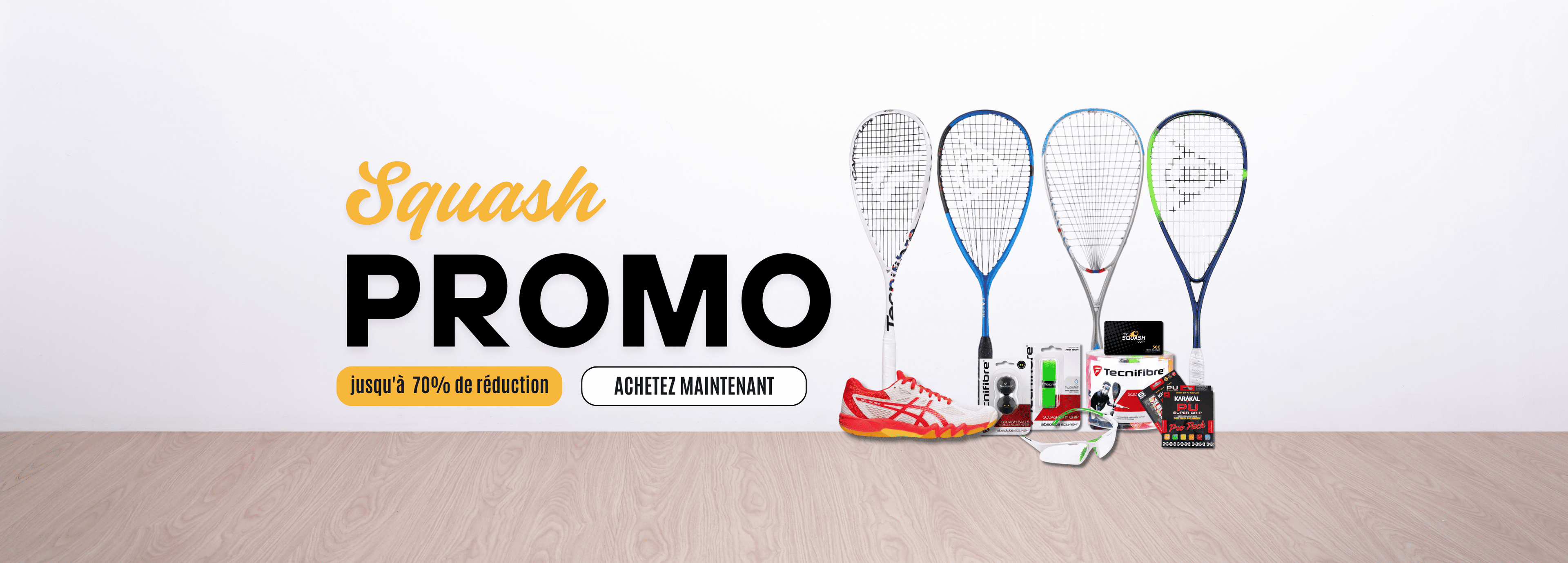 Boutique Squash Paris | Raquettes, Chaussure, Accessoires | My‑Squash